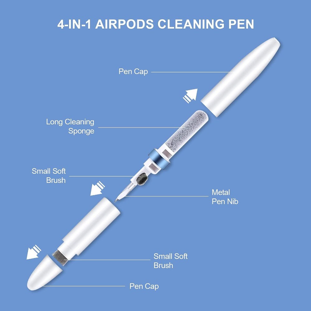 4-In-1 Multifunction Earphone Cleaning Kit